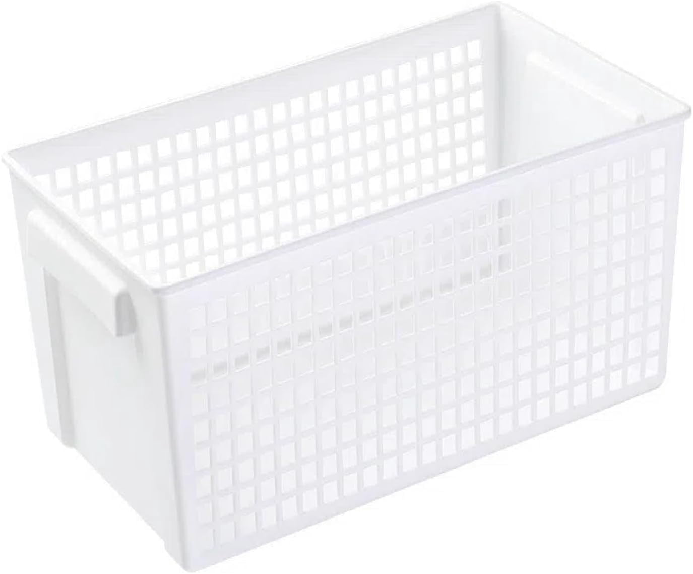 Rectangular Openwork Snack Table Storage Basket Bathroom Cosmetics mask ...
