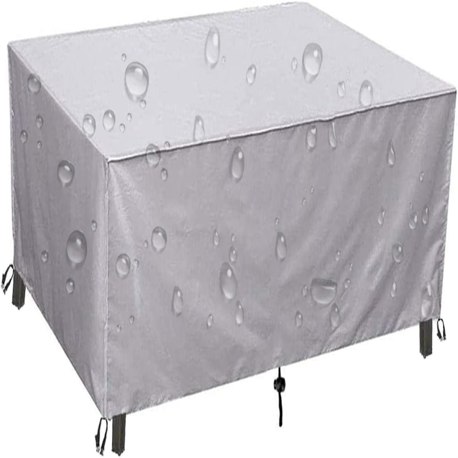 Rectangular Patio Heavy Duty Table Cover - 420D Tough Canvas Waterproof ...