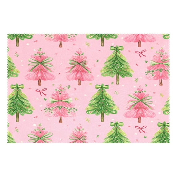 Rectangular Placemats of 1 Washable Table Mat Suitable for Dining ...