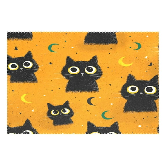 Rectangular Placemats of 1 Washable Table Mat Suitable for Dining ...