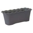 Rectangular Planters, 11.89X5.39X5.2inch Window Box Planters, Plastic ...