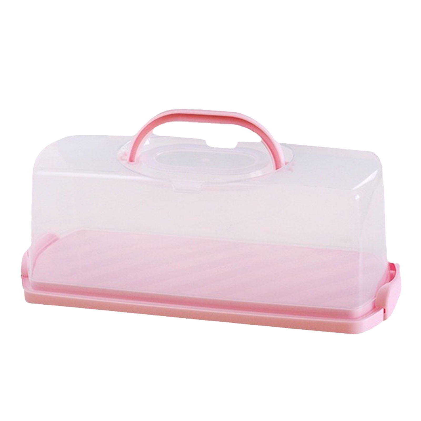 Rectangular Cake Container Food Grade Portable Airtight Storage for ...