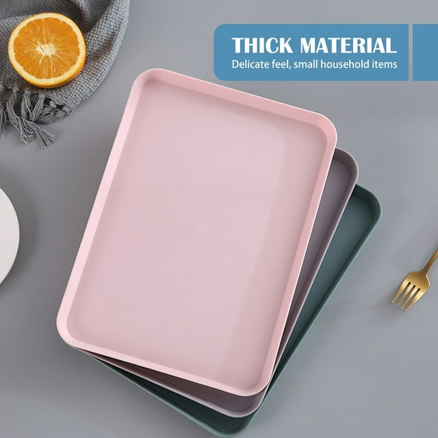 Rectangular Plastic Serving Trays,Fast Food Serving Cafeteria Trays ...