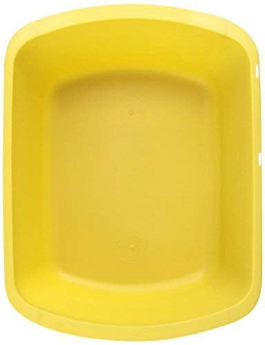 Rectangular Plastic Wash Basin 7 Quart with Graduations, Gold (Pack of ...