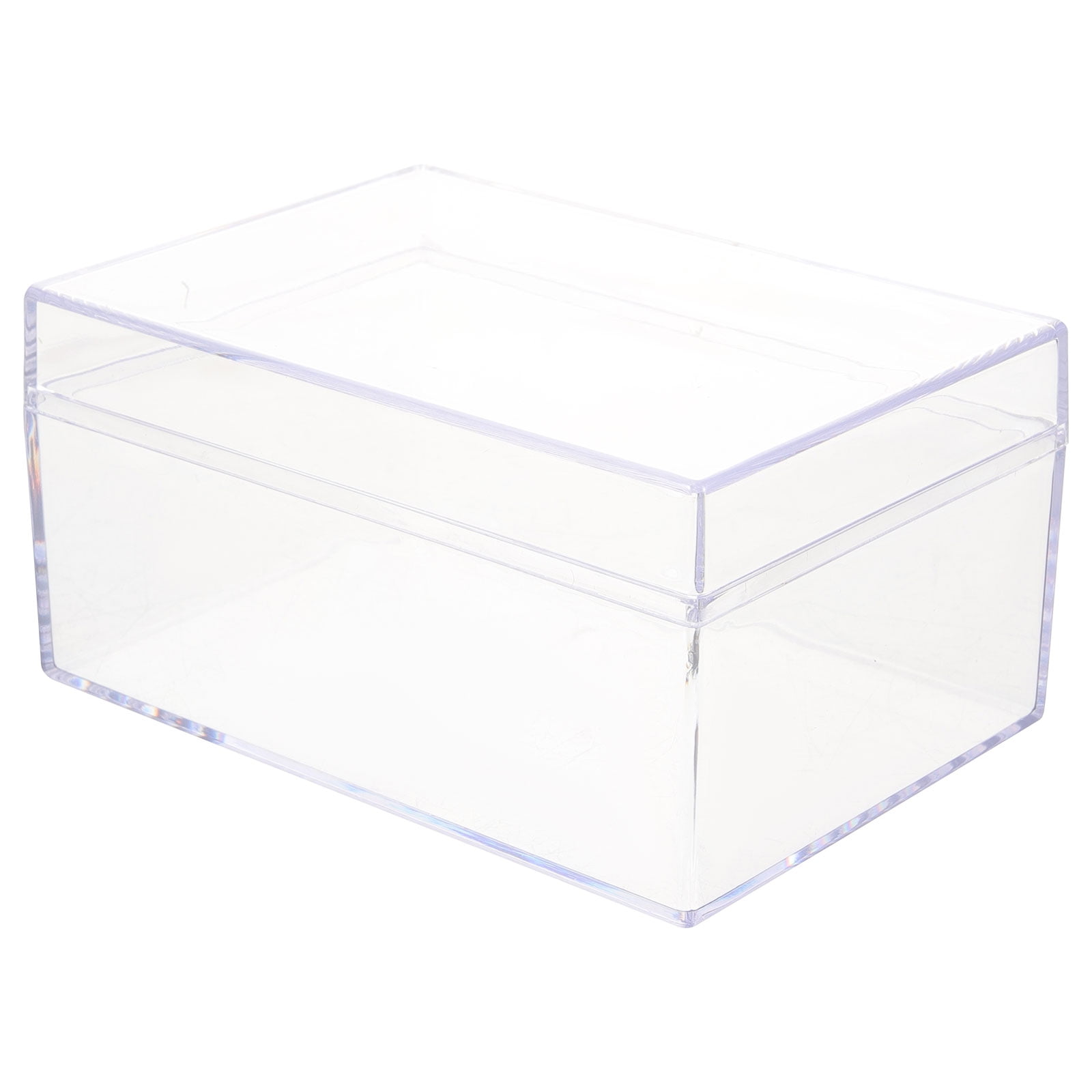 OUNONA Playing Card Storage Case Plastic Box Empty Box Clear Card Case ...