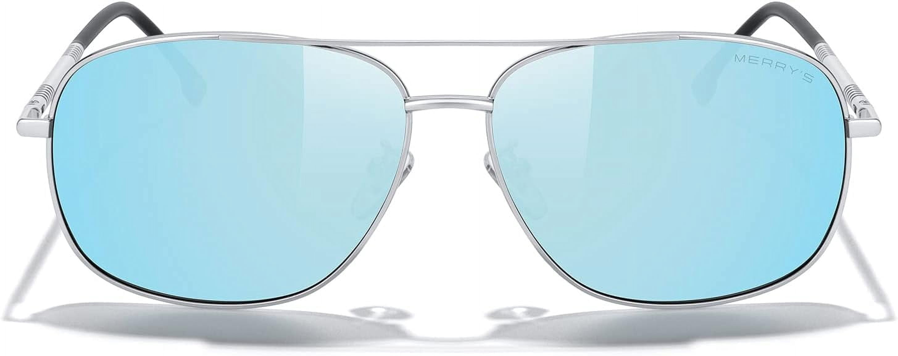 Rectangular Polarized Sunglasses for Men Classic Driving Shades UV400 ...