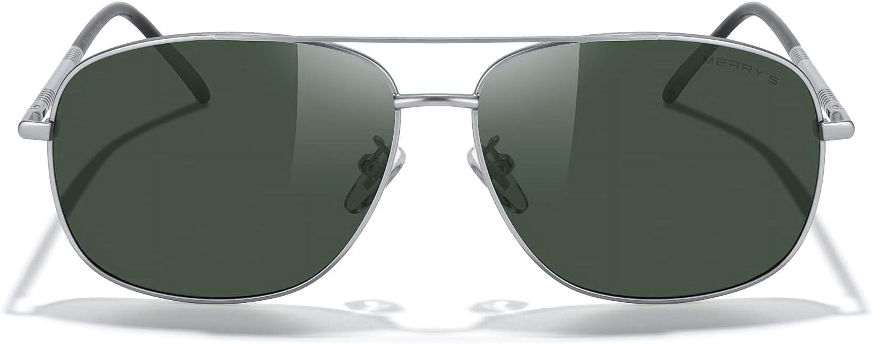 Rectangular Polarized Sunglasses for Men Classic Driving Shades UV400 ...