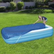 Intex Inflatable Rectangular Pool Cover for 103 in. x 69 in. or 120 in ...
