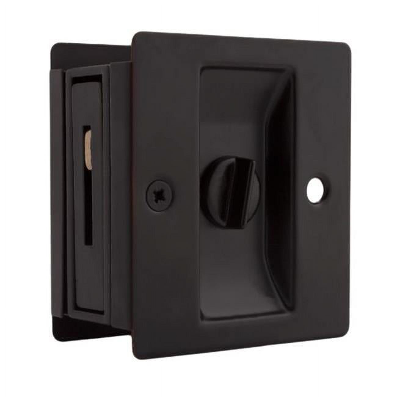 Rectangular Privacy Pocket Door Lock with Adjustable Backset & Full Lip ...