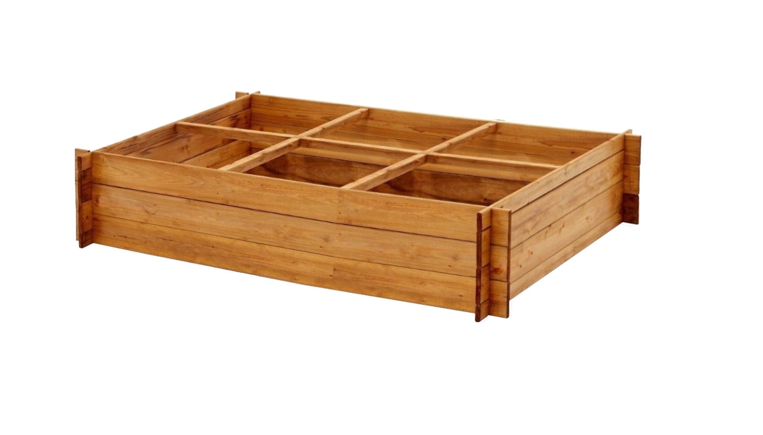 Tierra Garden Rectangular Raised Garden Bed 79 x 39.5 x 11 Inch ...