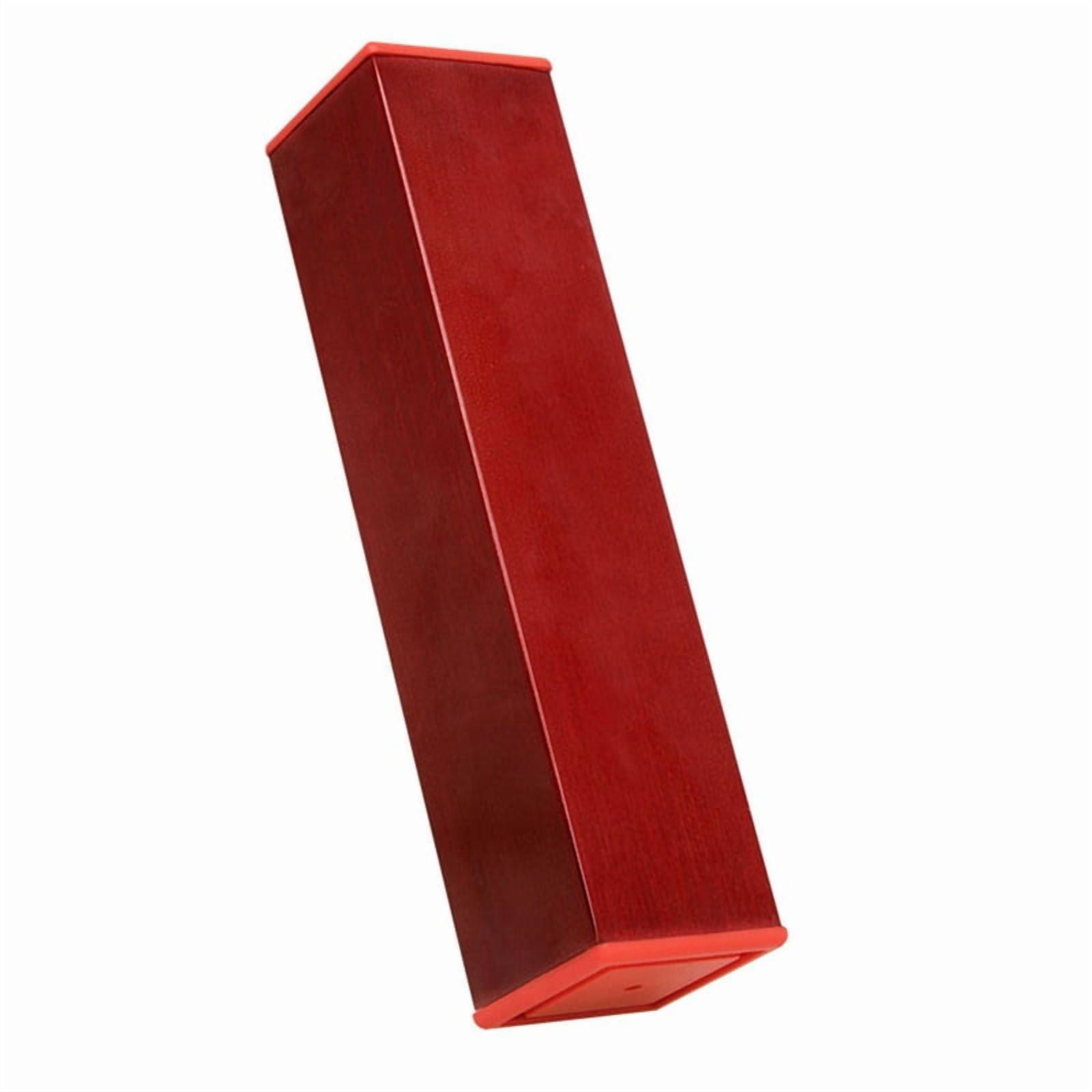 Rectangular Red Metal Sand Tube Metal Sand Tube Percussion Instrument ...