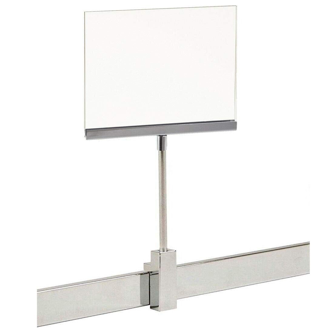 Rectangular Retail Rack 5.5" x 7" Acrylic Frame Magnetic Sign Holder ...