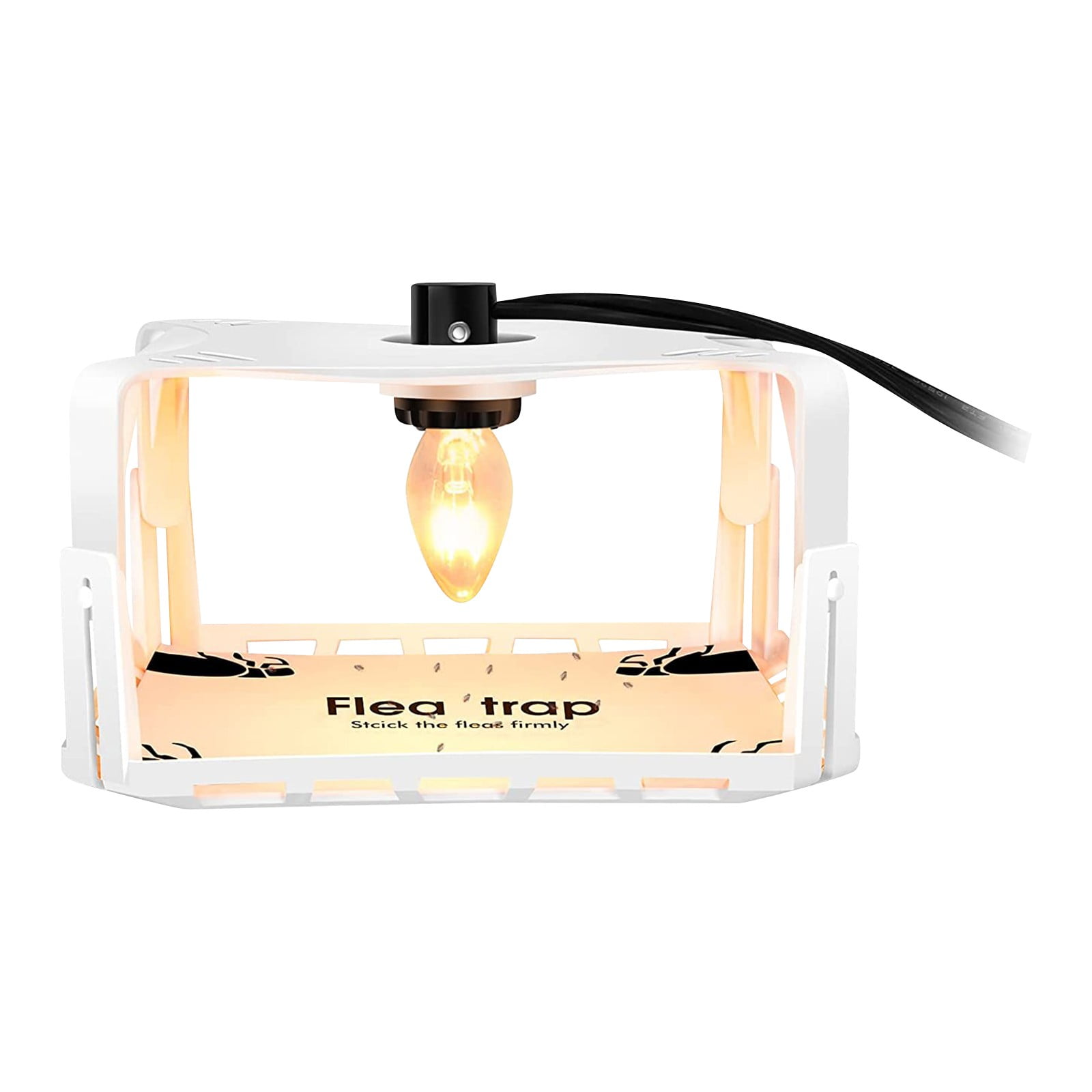 Rectangular Retractable Flea Trap Insect Catcher Home Use Flea Lamp ...