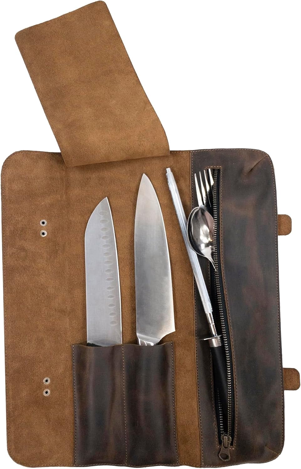 Rectangular Roll for Cutting Essentials, Knife Case with Extra Bag for ...