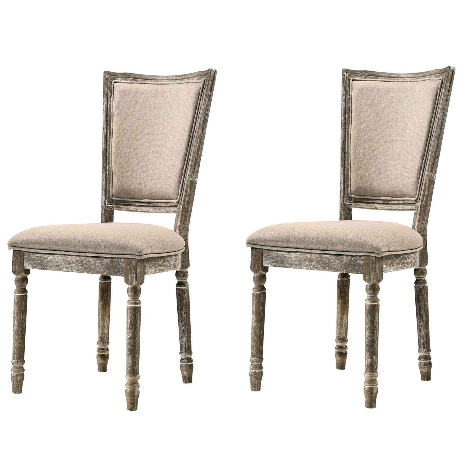 Rectangular Side Chairs with Padded Seats - Practical and Comfortable ...