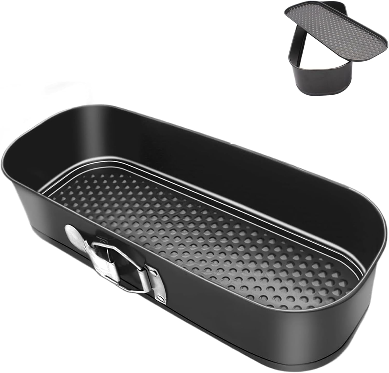Rectangular Springform Cake Baking Pans: Non-Stick Springform Pans with ...