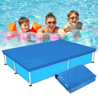 Intex Inflatable Rectangular Pool Cover for 103 in. x 69 in. or 120 in ...