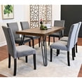 Rectangular Table and 6 Chair Set | Used for Regular Family Dining ...