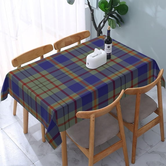 Rectangular Tablecloth \u2013 Waterproof, Wrinkle-Free, Decorative ...