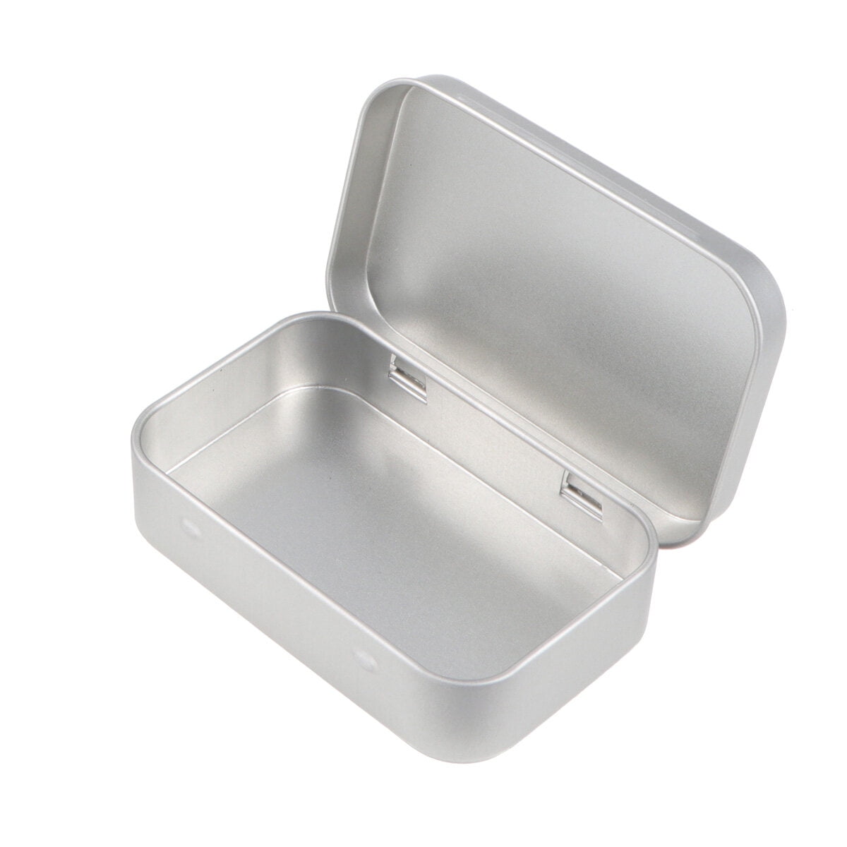 Mini Rectangular Tin Containers for Storage Durable Grind Arenaceous ...