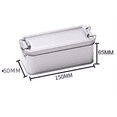 Rectangular Tinplate Storage Tins with Lids for Cookies and Tea ...