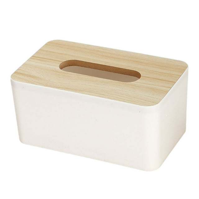 Rectangular Tissue Box Cover for Paper Facial Tissues,Holder for ...