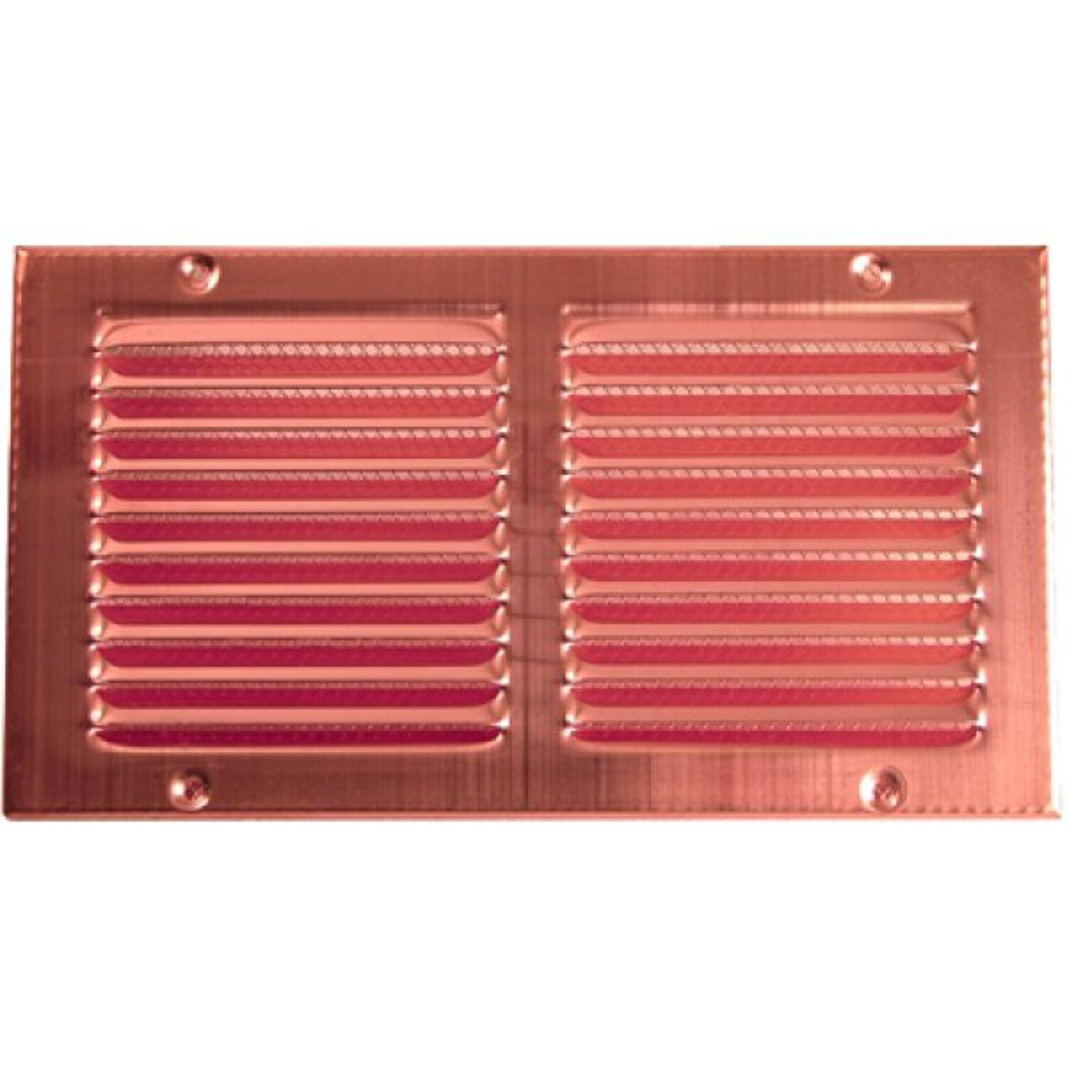 Rectangular Ventilation Grid with Screen Vent Size: 5.875" x 16.375 ...