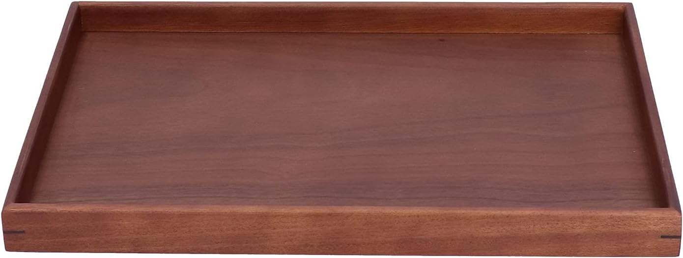 Rectangular Walnut Serving Tray Tea Set Tray Fine Workmanship, Non ...