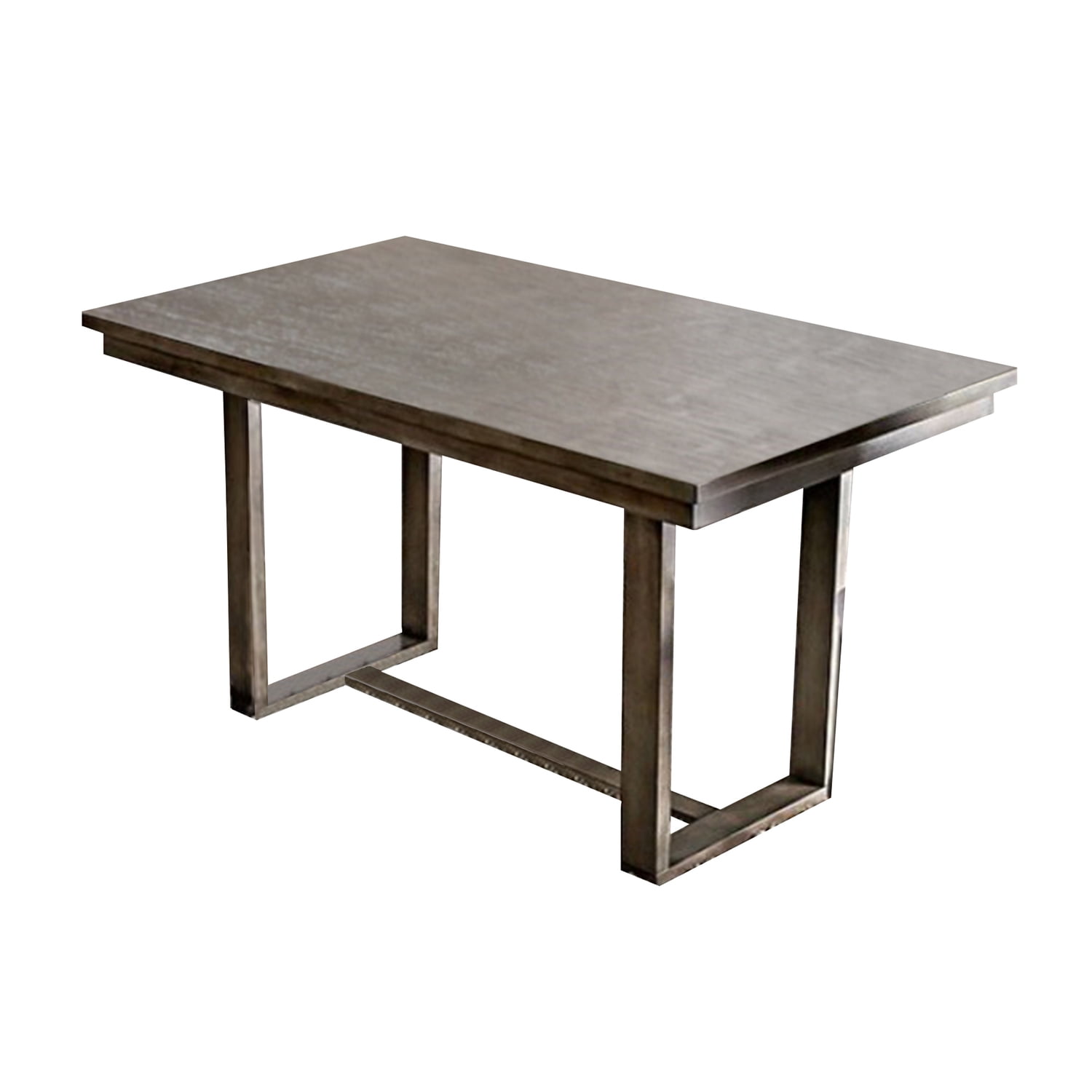 Rectangular Wooden Counter Height Table, Gray - Walmart.com