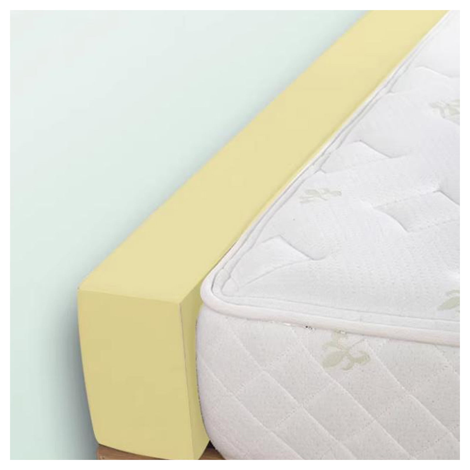 Rectangular bed gap filler, headboard cushion, high density foam, bed ...