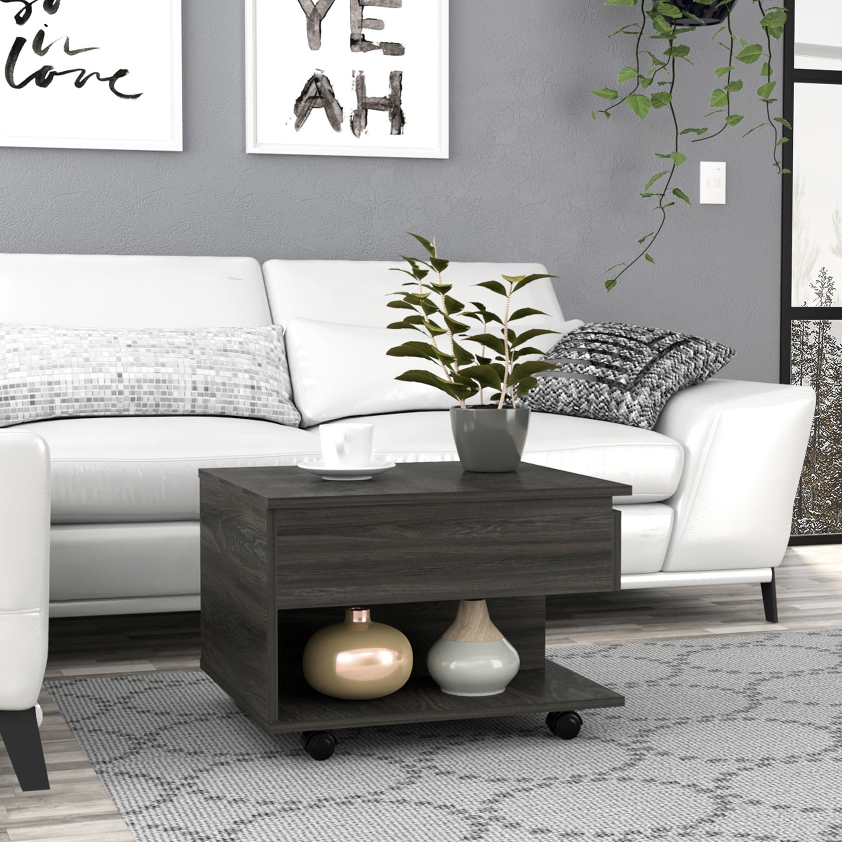 Rectangular lift top coffee table | Suited for main living areas ...