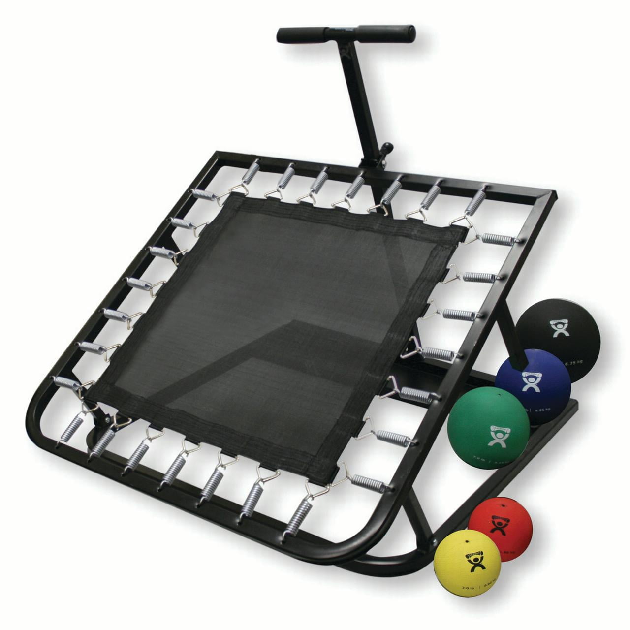 Rectangular rebounder package w/vertical ball rack and 5 ball set (1ea ...