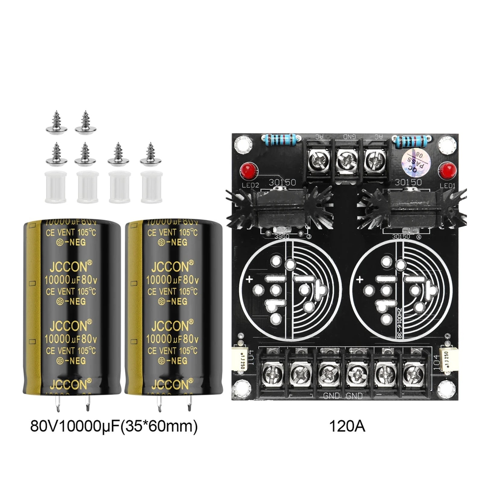 Rectifier Filter Power Amplifier Board Capacitor Amplifier Rectifier ...