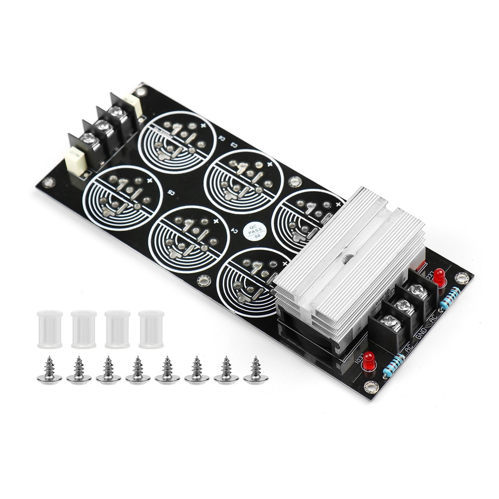 Rectifier Filter Power Amplifier Board Welded 6 Capacitor Amplifier ...