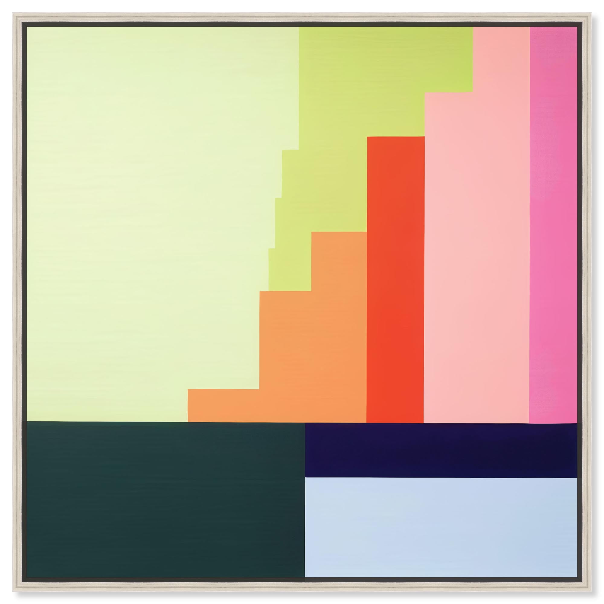 Rectilinear Rhapsody I Canvas Modern Geometric Art by Art Remedy ...
