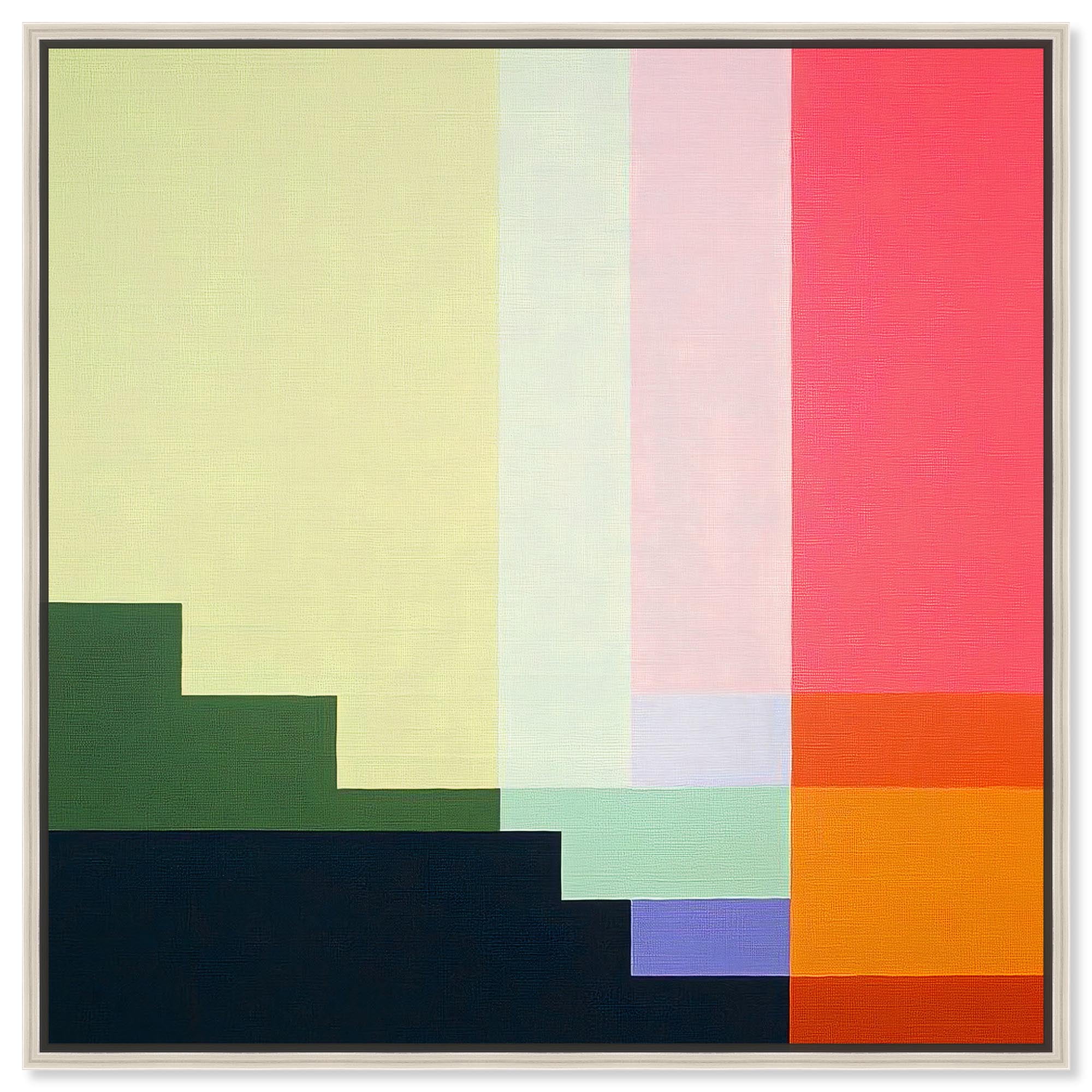 Rectilinear Rhapsody III Canvas Modern Geometric Art by Art Remedy ...