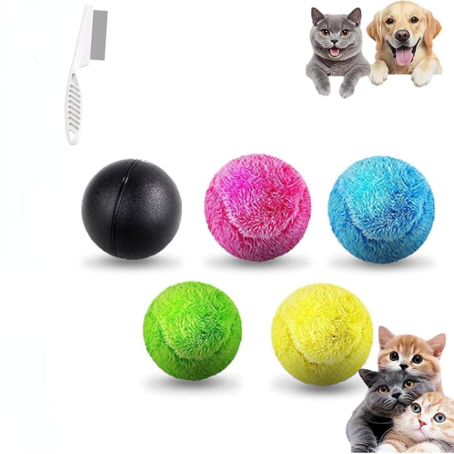 Rectionrae Active Rolling Ball, Rectionrae Dog Ball, Pet Active Rolling ...
