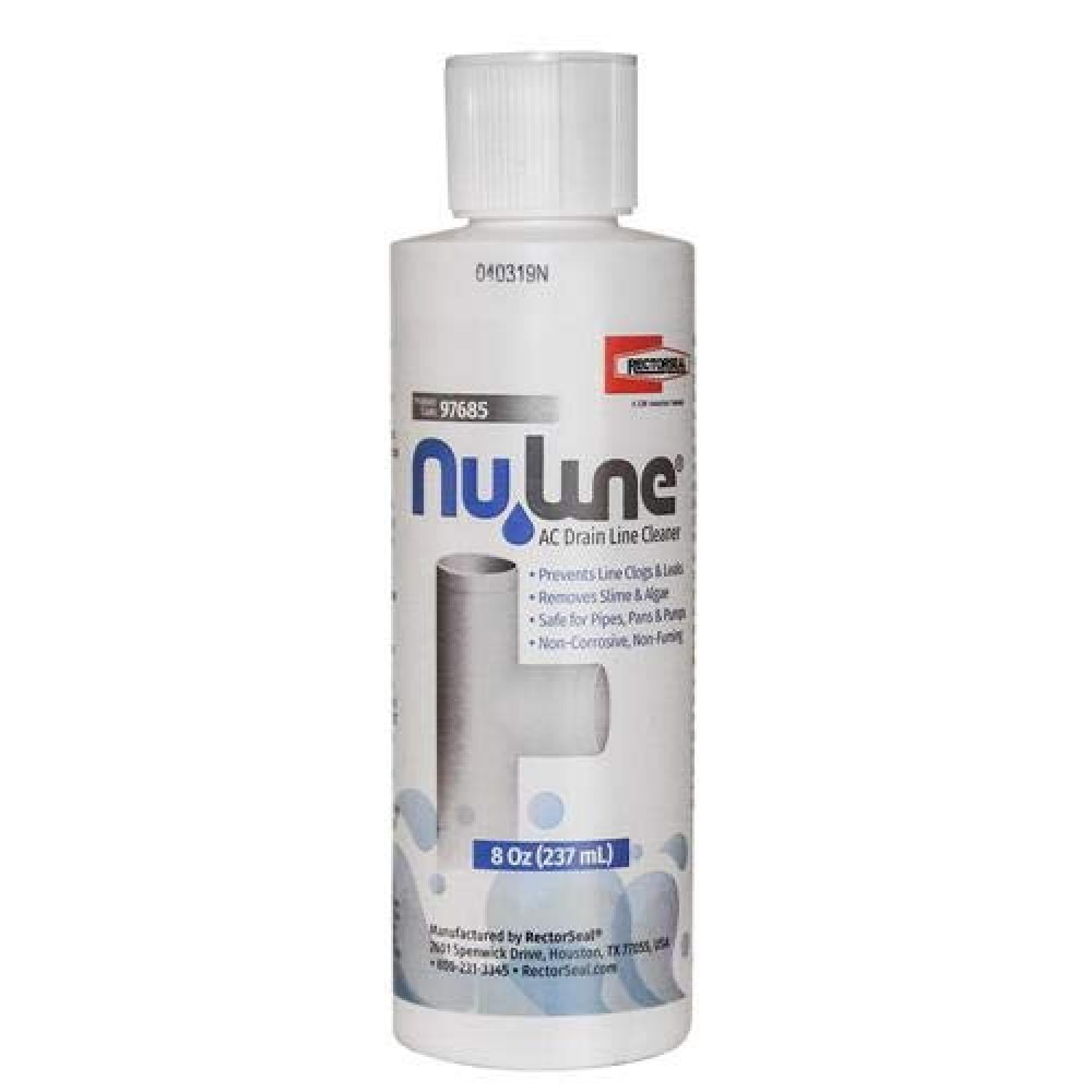 RectorSeal NuLine AC Drain Line Cleaner 97685, Prevent Clogs and Water ...