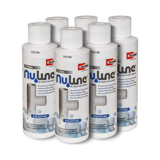 RectorSeal NuLine AC Drain Line Cleaner 97685, Prevent Clogs and Water ...