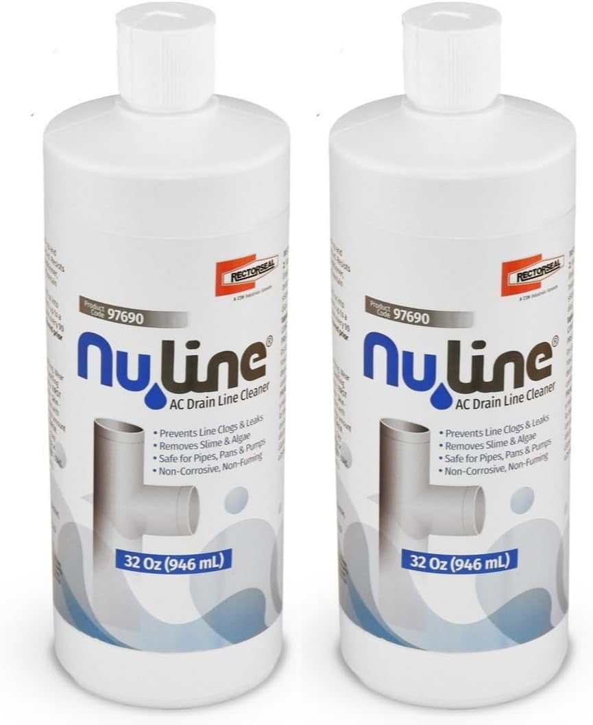 RectorSeal NuLine AC Drain Line Cleaner 97690, Prevent Clogs and Water ...
