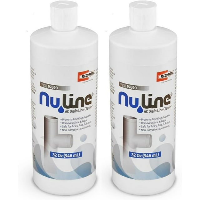 RectorSeal NuLine AC Drain Line Cleaner 97690, Prevent Clogs and Water ...