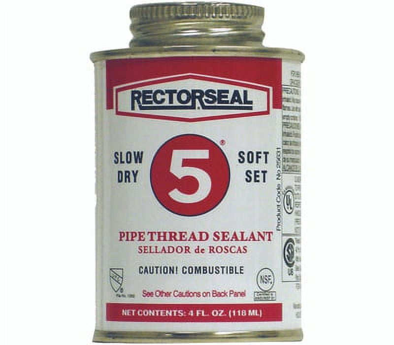 Rectorseal 25631 4 Ounce #5 Pipe Thread Sealant - Walmart.com