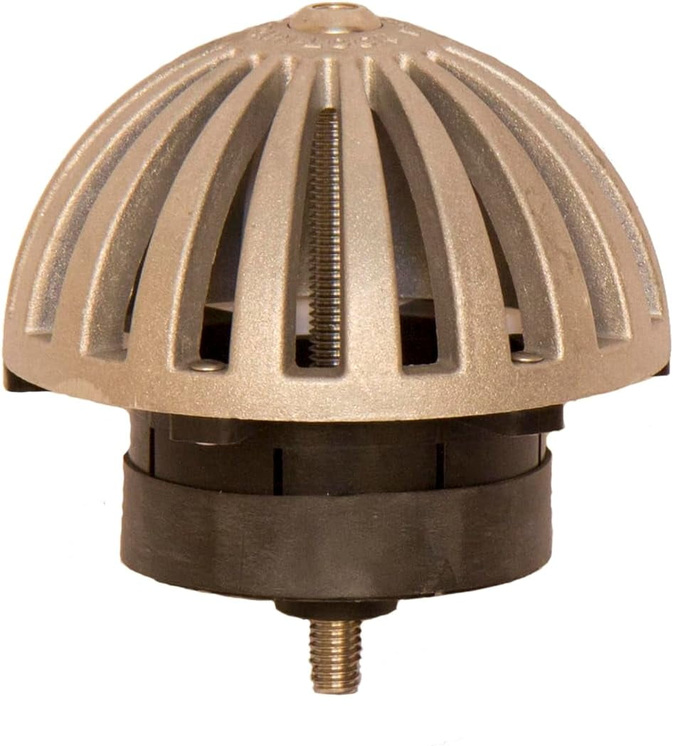 Rectorseal GDLDOME3000 Guardian Drain Lock, Aluminum/Black - Walmart.com