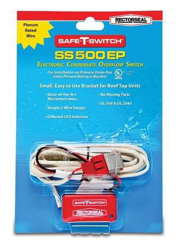 Rectorseal SS500EP - Electronic Condensate Overflow Switch - Walmart.com
