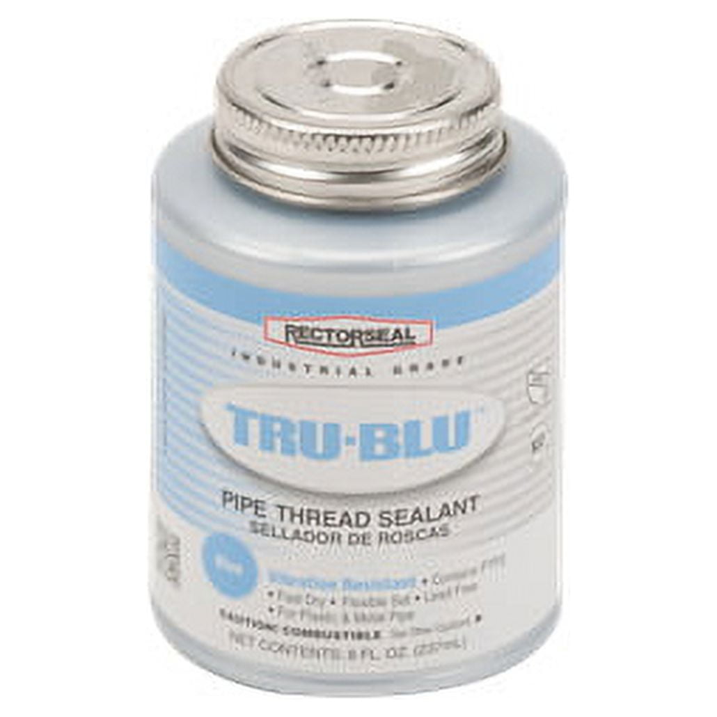 Rectorseal Tru-Blu Liquid Teflon Sealant; 8 Oz. Can (RSTB) - Walmart.com