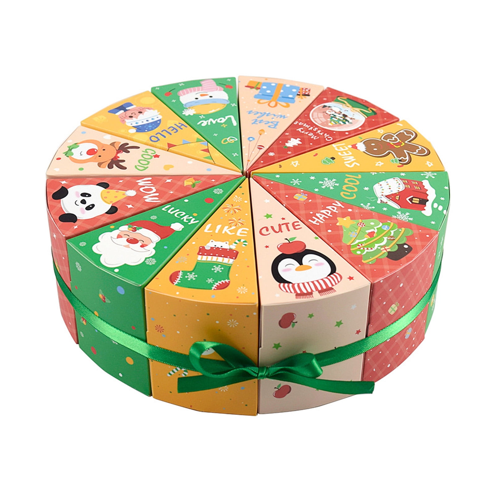 Recyclable Cardstock Advent Calendar Gift Box For Holiday Party ...