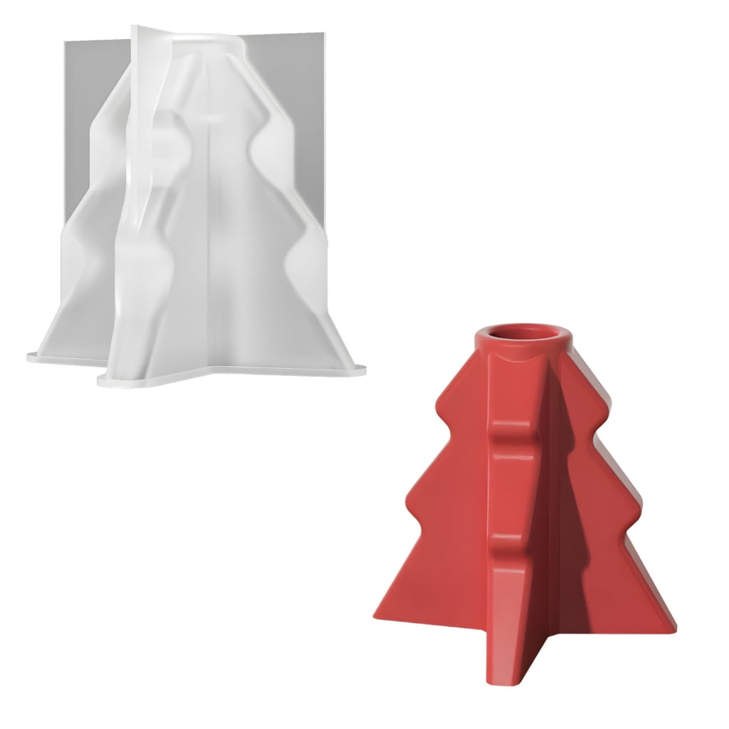 Recyclable Christmas Tree Cast For Rosin Waxlights Holiday Garnishes ...