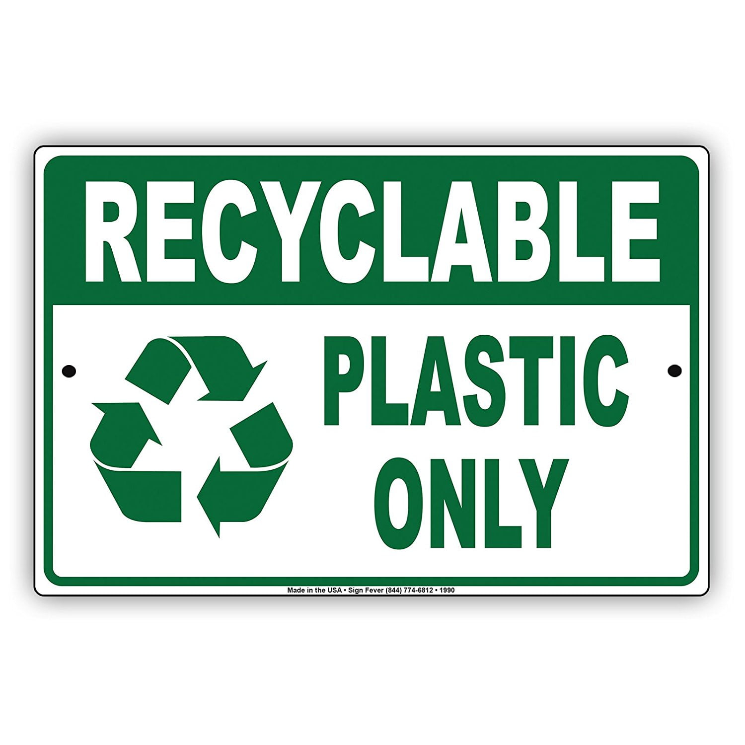 Recyclable Plastic Only Environmental Friendly Recycle Bin Restrictions ...