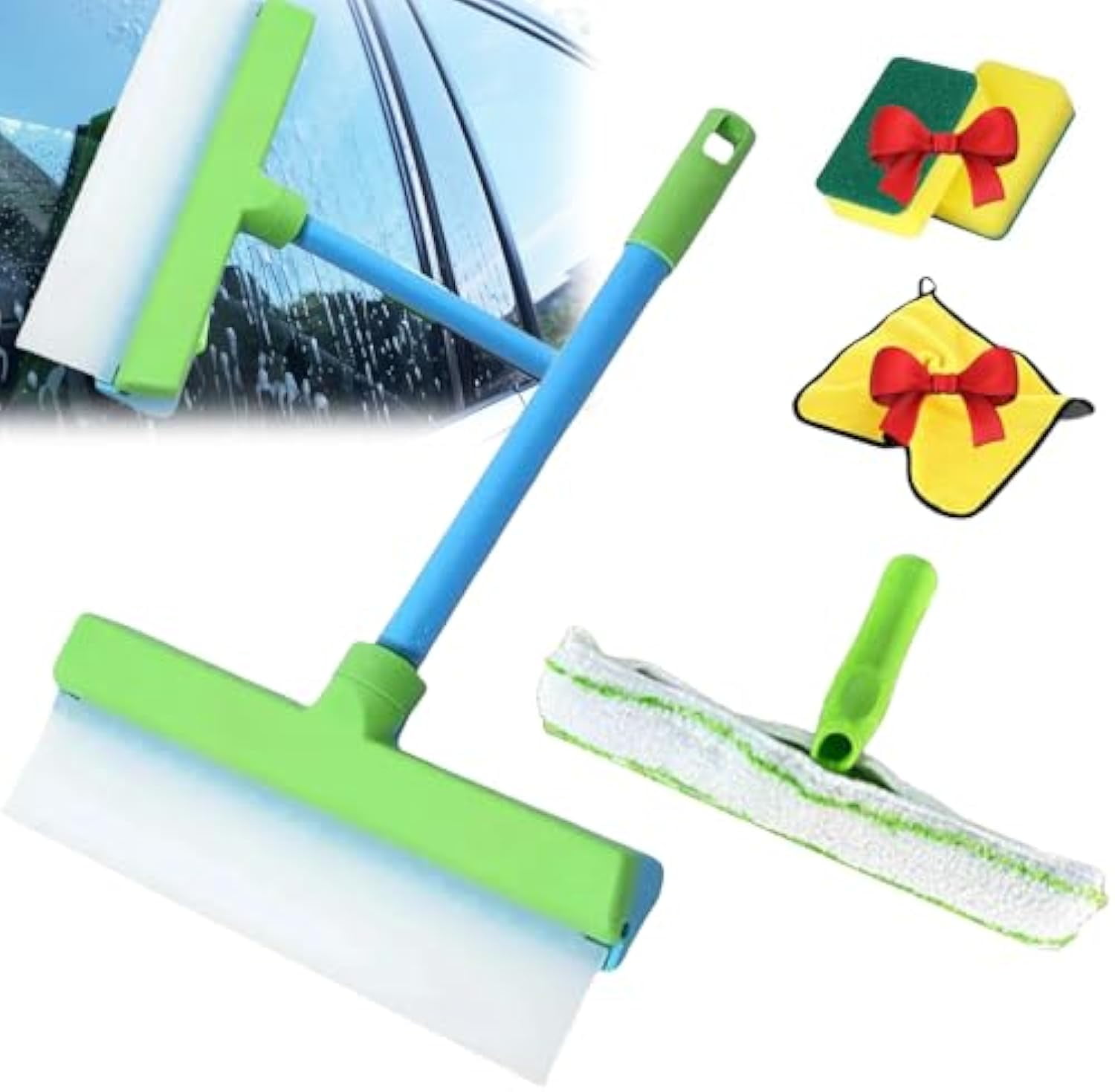 Recyclable Silicone Window Squeegee Kit, 2025 New Multifunctional ...