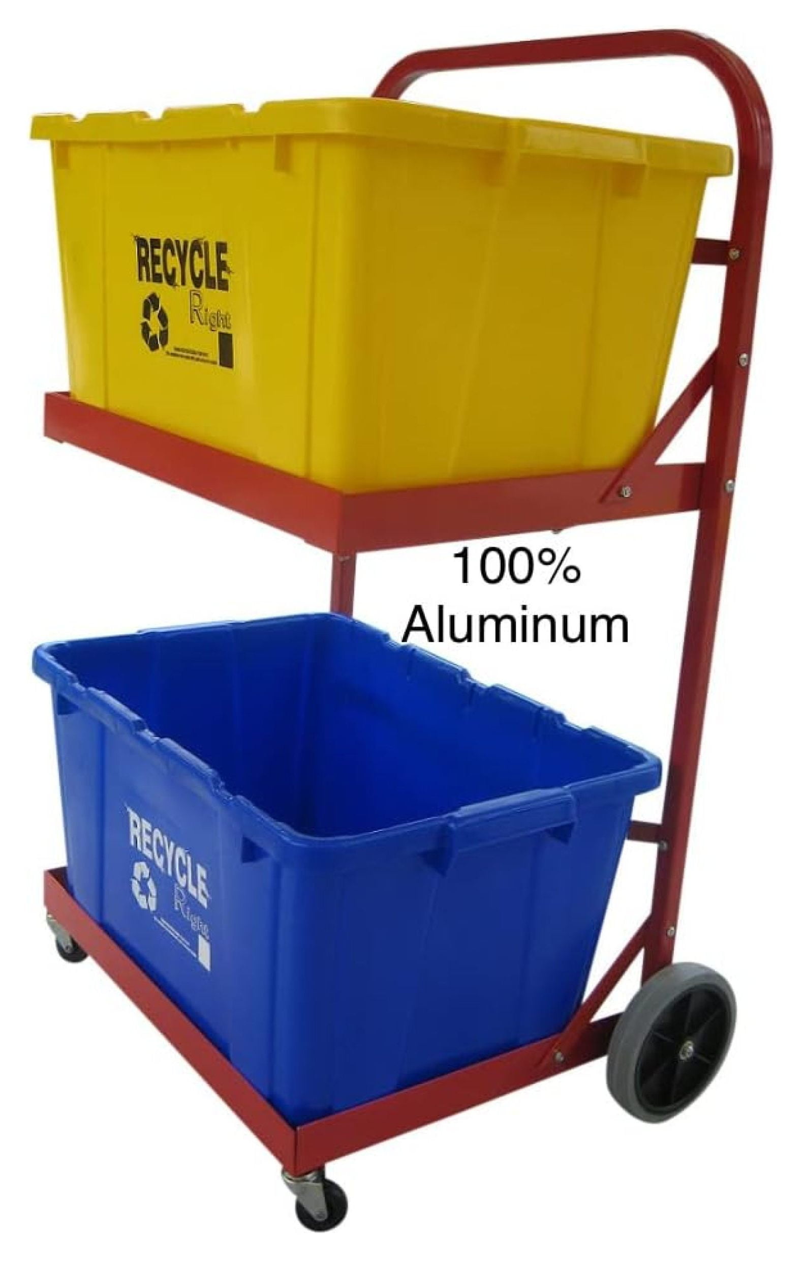 Recycle Caddy Bin Cart"" - Walmart.com